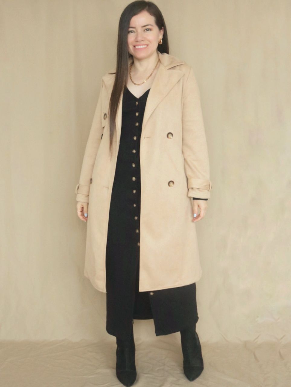 GABARDINA BEIGE – Rosylena